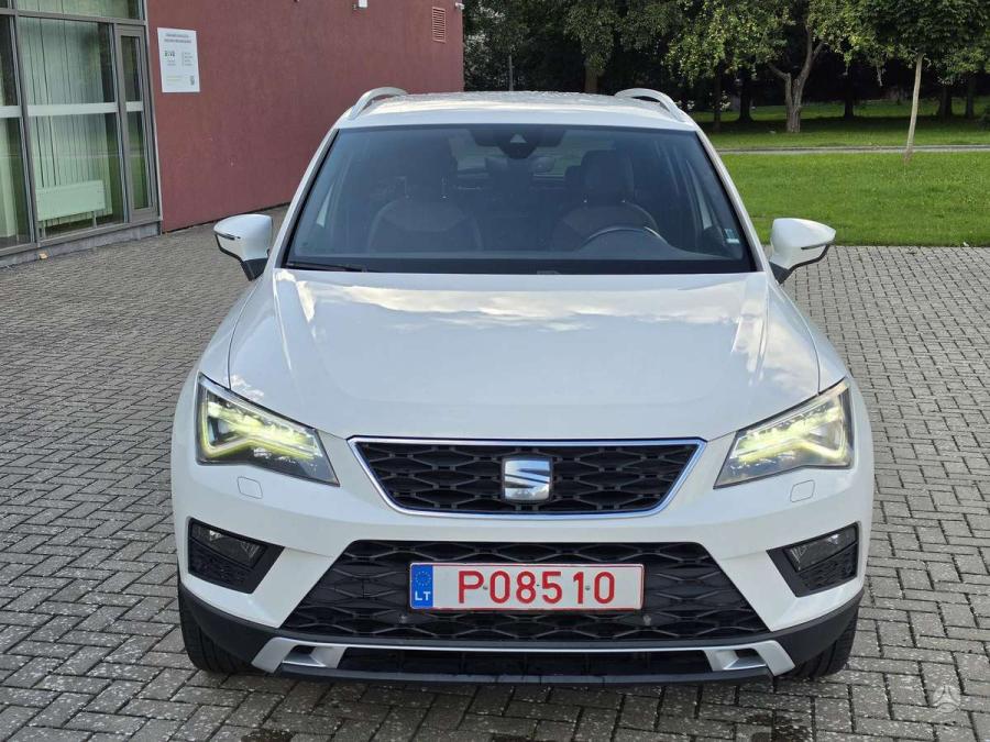 Balts SEAT Ateca 2017 Šilutė, ar dzinēja tilpumu 1.97 L un nobraukumu 207 tūkst. km par 12900 €, foto 6 vietnē AUTOMOTO.COM.LV