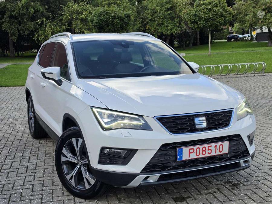 Balts SEAT Ateca 2017 Šilutė, ar dzinēja tilpumu 1.97 L un nobraukumu 207 tūkst. km par 12900 €, foto 11 vietnē AUTOMOTO.COM.LV