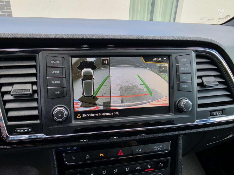 Balts SEAT Ateca 2017 Šilutė, ar dzinēja tilpumu 1.97 L un nobraukumu 207 tūkst. km par 12900 €, foto 18 vietnē AUTOMOTO.COM.LV