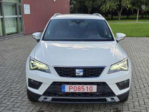White SEAT Ateca 2017 in Silute, with an engine capacity of 1.97 L and mileage of 207 thousand km for 12800 €, photo 7 on AUTOMOTO.COM.LV