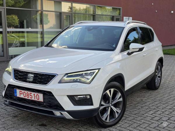 Белый Сеат Ateca 2017 в Шилуте, объемом двигателя 1.97 л и пробегом 207 тыс. км за 12800 €, фото 9 на AUTOMOTO.COM.LV