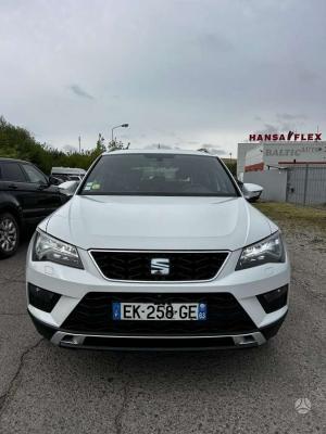 White SEAT Ateca 2017 in Panevezys, with an engine capacity of 1.97 L and mileage of 284 thousand km for 11900 €, photo 3 on AUTOMOTO.COM.LV