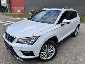 White SEAT Ateca 2017 in Prienai, with an engine capacity of 1.97 L and mileage of 280 thousand km for 12600 €, photo 4 on AUTOMOTO.COM.LV