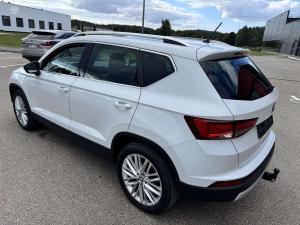 White SEAT Ateca 2017 in Prienai, with an engine capacity of 1.97 L and mileage of 280 thousand km for 12600 €, photo 5 on AUTOMOTO.COM.LV