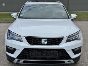 White SEAT Ateca 2017 in Prienai, with an engine capacity of 1.97 L and mileage of 280 thousand km for 12600 €, photo 6 on AUTOMOTO.COM.LV