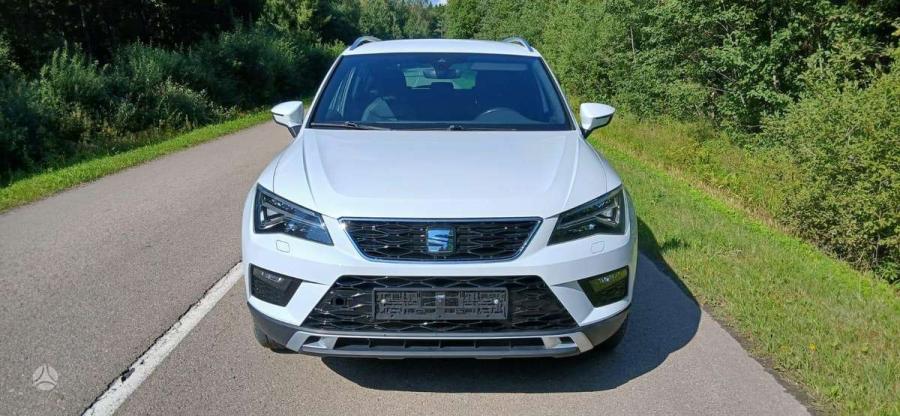 Белый Сеат Ateca 2017 в Таураге, объемом двигателя 1.97 л и пробегом 176 тыс. км за 12500 €, фото 1 на AUTOMOTO.COM.LV