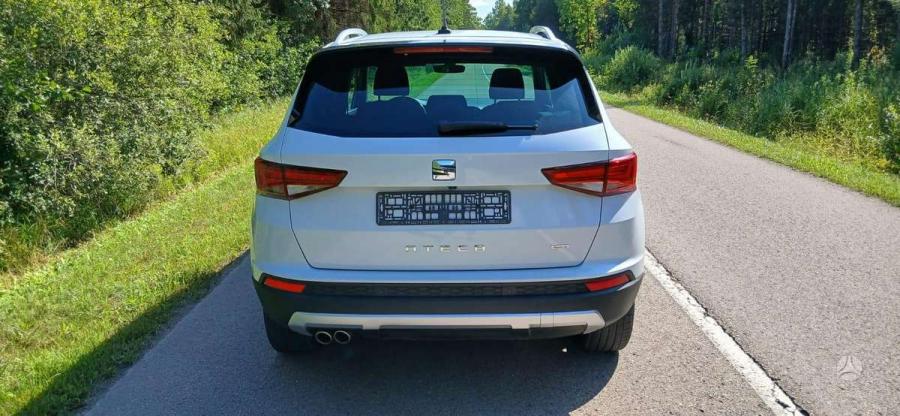 Белый Сеат Ateca 2017 в Таураге, объемом двигателя 1.97 л и пробегом 176 тыс. км за 12500 €, фото 3 на AUTOMOTO.COM.LV