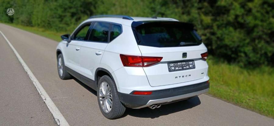 Белый Сеат Ateca 2017 в Таураге, объемом двигателя 1.97 л и пробегом 176 тыс. км за 12500 €, фото 7 на AUTOMOTO.COM.LV
