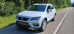 Белый Сеат Ateca 2017 в Таураге, объемом двигателя 1.97 л и пробегом 176 тыс. км за 12500 €, фото 8 на AUTOMOTO.COM.LV