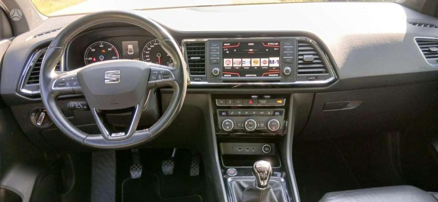 Белый Сеат Ateca 2017 в Таураге, объемом двигателя 1.97 л и пробегом 176 тыс. км за 12500 €, фото 13 на AUTOMOTO.COM.LV