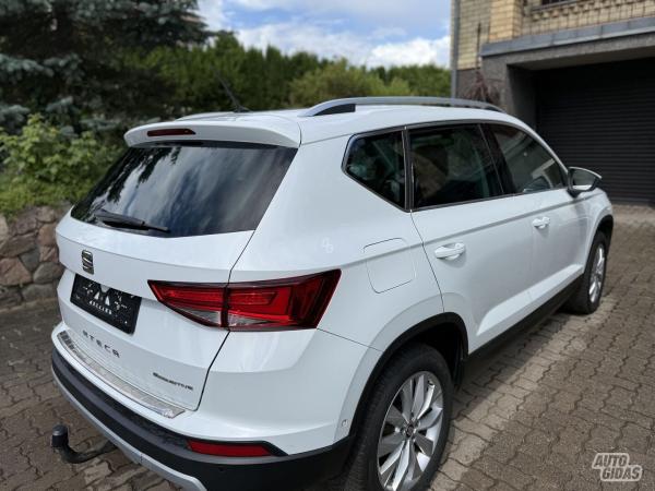 White SEAT Ateca 2017 in Utena, with an engine capacity of 1.60 L and mileage of 200 thousand km for 9700 €, photo 5 on AUTOMOTO.COM.LV