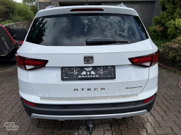 White SEAT Ateca 2017 in Utena, with an engine capacity of 1.60 L and mileage of 200 thousand km for 9700 €, photo 6 on AUTOMOTO.COM.LV