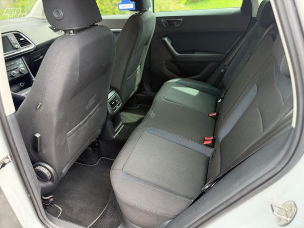 White SEAT Ateca 2017 in Utena, with an engine capacity of 1.60 L and mileage of 200 thousand km for 9700 €, photo 10 on AUTOMOTO.COM.LV