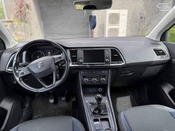 White SEAT Ateca 2017 in Utena, with an engine capacity of 1.60 L and mileage of 200 thousand km for 9700 €, photo 11 on AUTOMOTO.COM.LV
