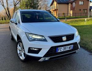 White SEAT Ateca 2018 in Taurage, with an engine capacity of 1.60 L and mileage of 105 thousand km for 13400 €, photo 2 on AUTOMOTO.COM.LV