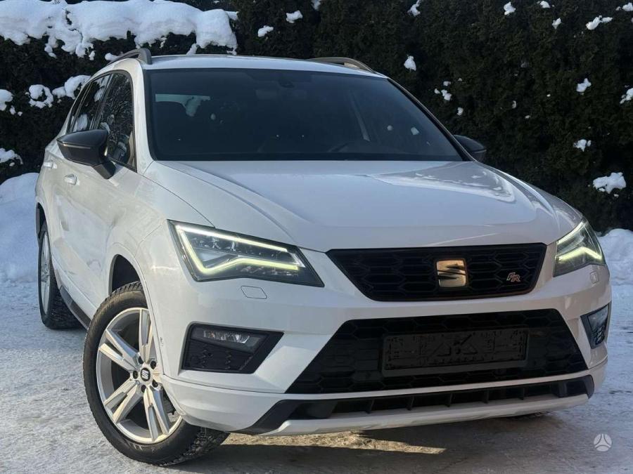 Balts SEAT Ateca 2018 Jonava, ar dzinēja tilpumu 1.97 L un nobraukumu 212 tūkst. km par 15250 €, foto 4 vietnē AUTOMOTO.COM.LV