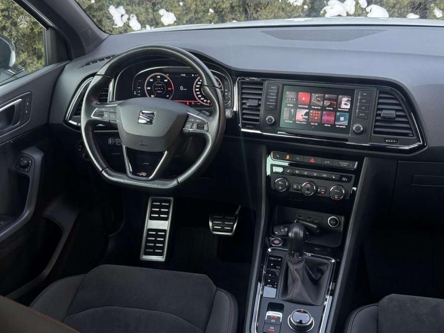 Balts SEAT Ateca 2018 Jonava, ar dzinēja tilpumu 1.97 L un nobraukumu 212 tūkst. km par 15250 €, foto 18 vietnē AUTOMOTO.COM.LV