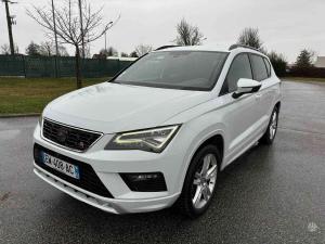 White SEAT Ateca 2018 in Siauliai, with an engine capacity of 1.97 L and mileage of 192 thousand km for 14200 €, photo  on AUTOMOTO.COM.LV