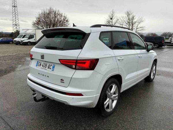 White SEAT Ateca 2018 in Siauliai, with an engine capacity of 1.97 L and mileage of 192 thousand km for 14200 €, photo 3 on AUTOMOTO.COM.LV