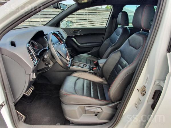 Белый Сеат Ateca 2018 в Рига, объемом двигателя 2.00 л и пробегом 208 тыс. км за 14900 €, фото 8 на AUTOMOTO.COM.LV