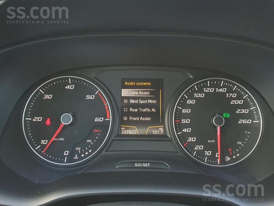 Balts SEAT Ateca 2018 Rīga, ar dzinēja tilpumu 2.00 L un nobraukumu 208 tūkst. km par 14900 €, foto 15 vietnē AUTOMOTO.COM.LV