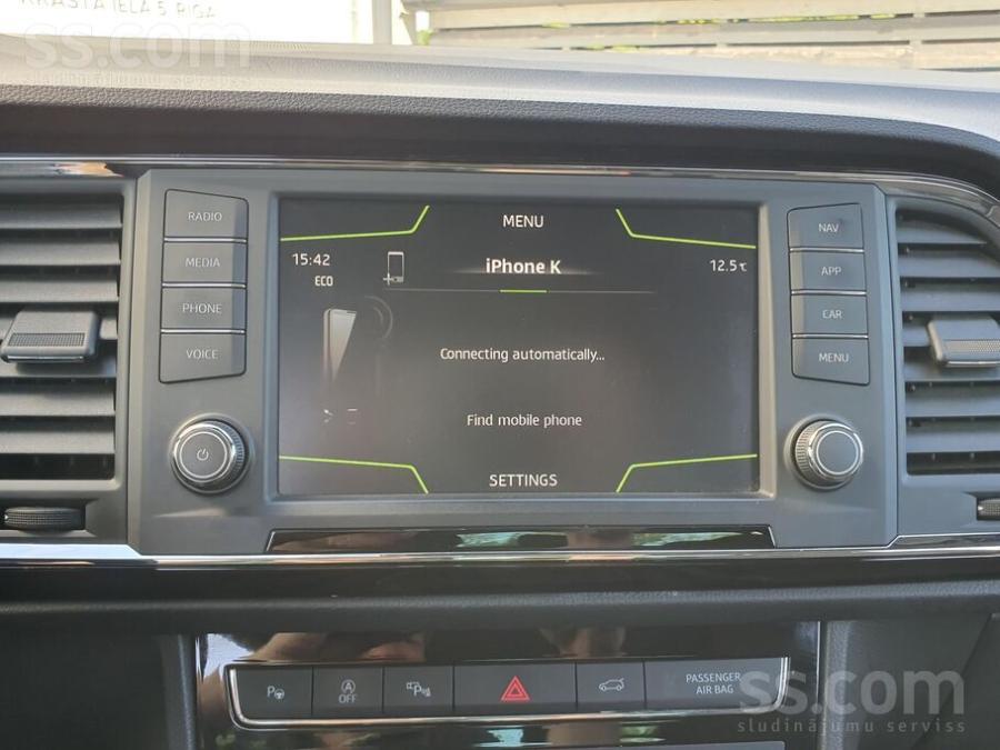 Balts SEAT Ateca 2018 Rīga, ar dzinēja tilpumu 2.00 L un nobraukumu 208 tūkst. km par 14900 €, foto 21 vietnē AUTOMOTO.COM.LV