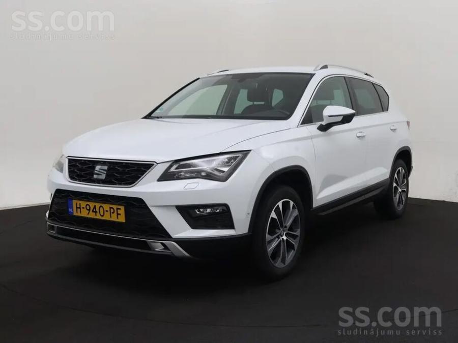 Balts SEAT Ateca 2018 Rīga, ar dzinēja tilpumu 1.60 L un nobraukumu 119 tūkst. km par 14990 €, foto 1 vietnē AUTOMOTO.COM.LV