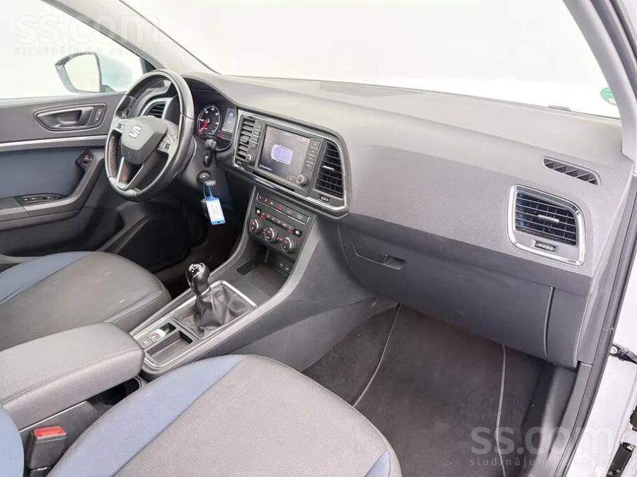 Balts SEAT Ateca 2018 Rīga, ar dzinēja tilpumu 1.60 L un nobraukumu 119 tūkst. km par 14990 €, foto 6 vietnē AUTOMOTO.COM.LV