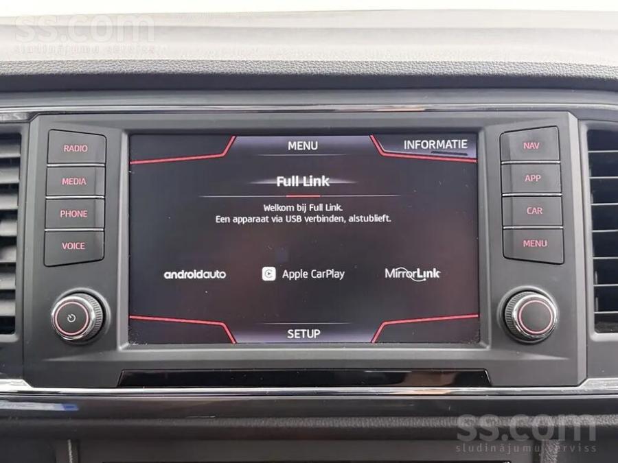 Balts SEAT Ateca 2018 Rīga, ar dzinēja tilpumu 1.60 L un nobraukumu 119 tūkst. km par 14990 €, foto 9 vietnē AUTOMOTO.COM.LV