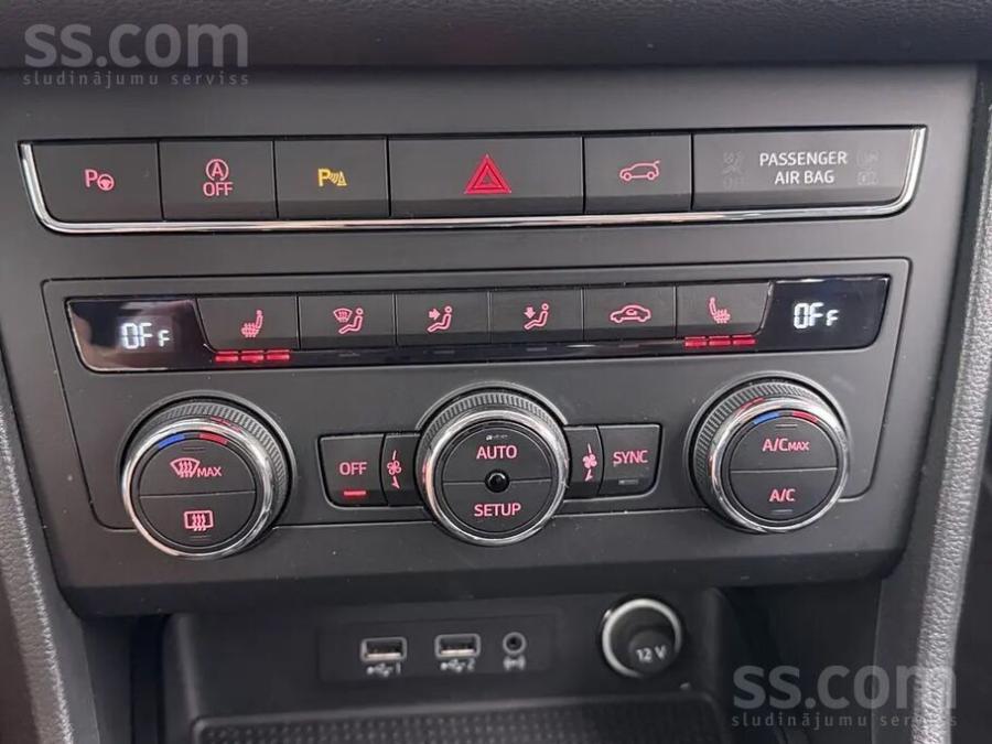 Balts SEAT Ateca 2018 Rīga, ar dzinēja tilpumu 1.60 L un nobraukumu 119 tūkst. km par 14990 €, foto 10 vietnē AUTOMOTO.COM.LV