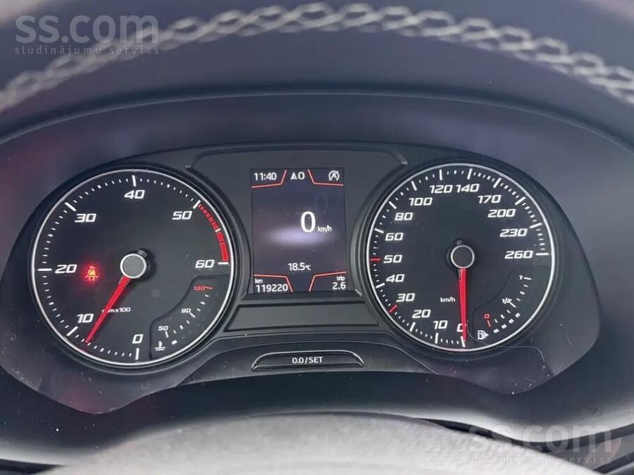 Balts SEAT Ateca 2018 Rīga, ar dzinēja tilpumu 1.60 L un nobraukumu 119 tūkst. km par 14990 €, foto 12 vietnē AUTOMOTO.COM.LV