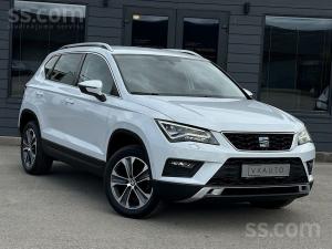 Balts SEAT Ateca 2018 Jelgava, ar dzinēja tilpumu 1.60 L un nobraukumu 119 tūkst. km par 14900 €, foto  vietnē AUTOMOTO.COM.LV