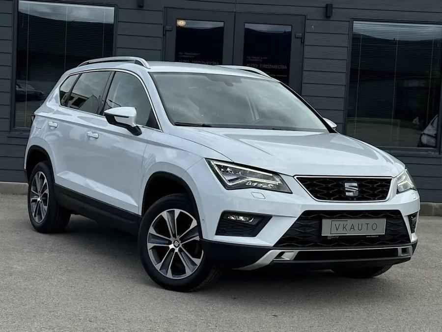 Balts SEAT Ateca 2018 Jelgava, ar dzinēja tilpumu 1.60 L un nobraukumu 119 tūkst. km par 14900 €, foto 1 vietnē AUTOMOTO.COM.LV