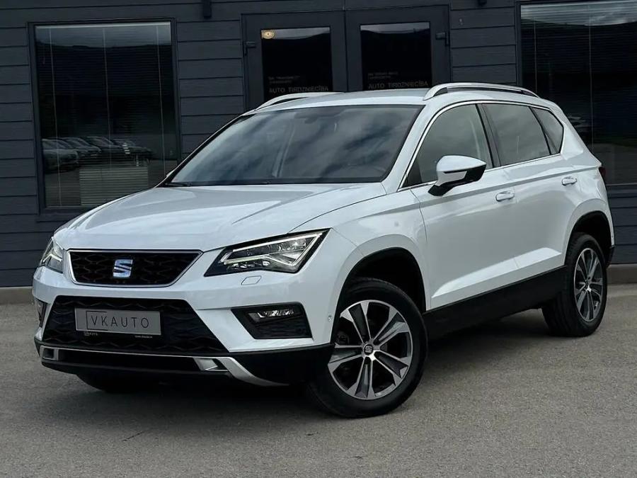 Balts SEAT Ateca 2018 Jelgava, ar dzinēja tilpumu 1.60 L un nobraukumu 119 tūkst. km par 14900 €, foto 4 vietnē AUTOMOTO.COM.LV