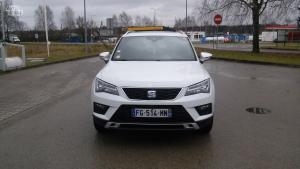 White SEAT Ateca 2019 in Taurage, with an engine capacity of 1.60 L and mileage of 218 thousand km for 13700 €, photo  on AUTOMOTO.COM.LV