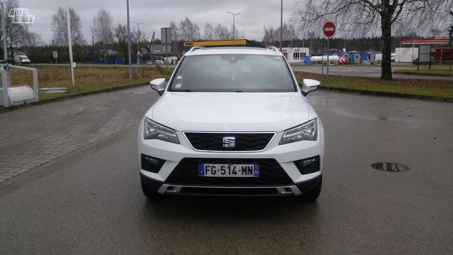 Белый Сеат Ateca 2019 в Таураге, объемом двигателя 1.60 л и пробегом 218 тыс. км за 13700 €, фото 1 на AUTOMOTO.COM.LV