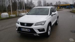 Белый Сеат Ateca 2019 в Таураге, объемом двигателя 1.60 л и пробегом 218 тыс. км за 13700 €, фото 2 на AUTOMOTO.COM.LV