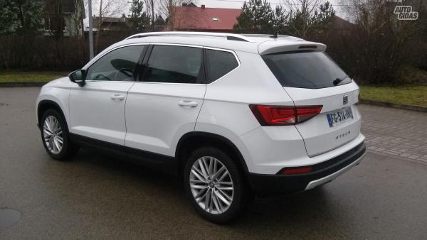 White SEAT Ateca 2019 in Taurage, with an engine capacity of 1.60 L and mileage of 218 thousand km for 13700 €, photo 10 on AUTOMOTO.COM.LV