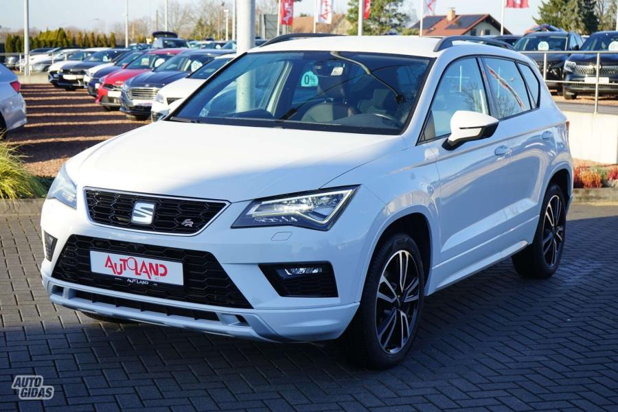 Balts SEAT Ateca 2019 Kauņa, ar dzinēja tilpumu 1.50 L un nobraukumu 79 tūkst. km par 23379 €, foto 2 vietnē AUTOMOTO.COM.LV