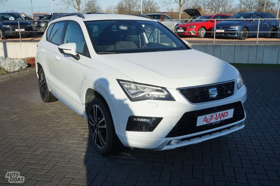 Balts SEAT Ateca 2019 Kauņa, ar dzinēja tilpumu 1.50 L un nobraukumu 79 tūkst. km par 23379 €, foto 4 vietnē AUTOMOTO.COM.LV