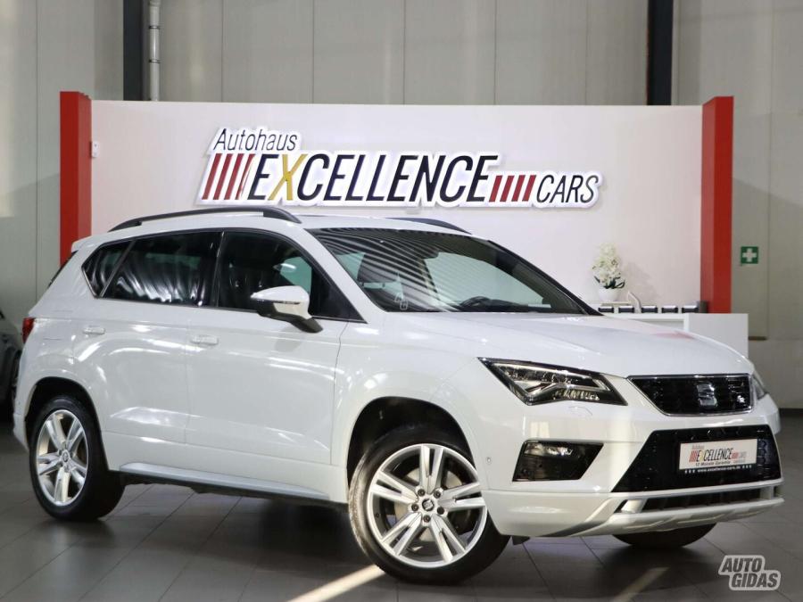 White SEAT Ateca 2019 in Kaunas, with an engine capacity of 2.00 L and mileage of 82 thousand km for 24451 €, photo 1 on AUTOMOTO.COM.LV