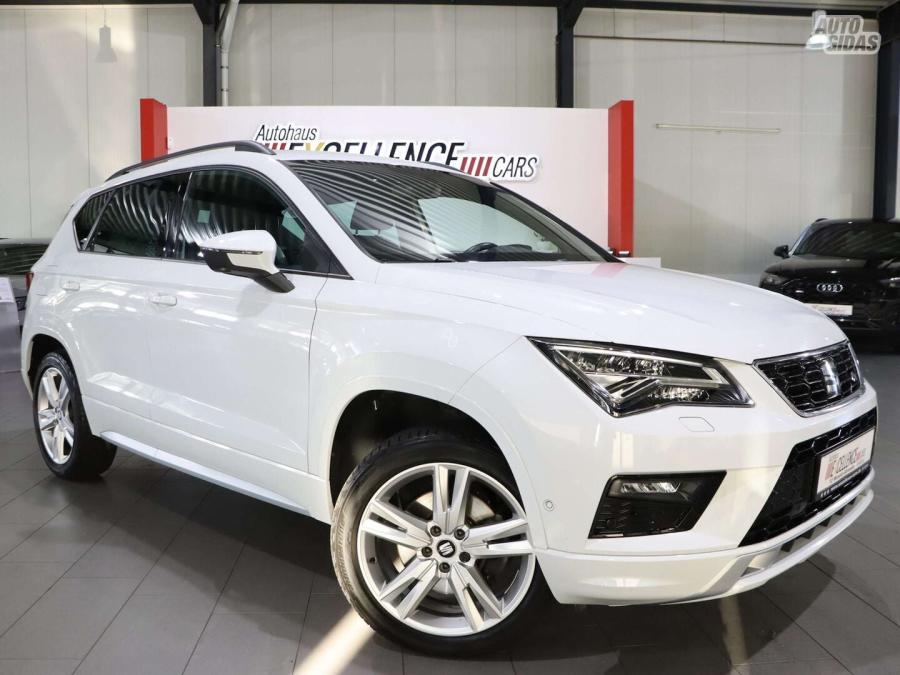 White SEAT Ateca 2019 in Kaunas, with an engine capacity of 2.00 L and mileage of 82 thousand km for 24451 €, photo 2 on AUTOMOTO.COM.LV