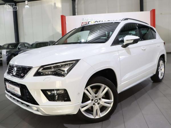 Balts SEAT Ateca 2019 Kauņa, ar dzinēja tilpumu 2.00 L un nobraukumu 82 tūkst. km par 24451 €, foto 4 vietnē AUTOMOTO.COM.LV