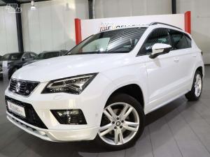White SEAT Ateca 2019 in Kaunas, with an engine capacity of 2.00 L and mileage of 82 thousand km for 24451 €, photo 4 on AUTOMOTO.COM.LV