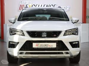 White SEAT Ateca 2019 in Kaunas, with an engine capacity of 2.00 L and mileage of 82 thousand km for 24451 €, photo 6 on AUTOMOTO.COM.LV