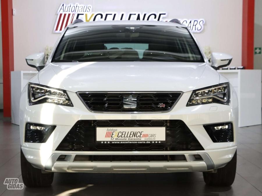 White SEAT Ateca 2019 in Kaunas, with an engine capacity of 2.00 L and mileage of 82 thousand km for 24451 €, photo 6 on AUTOMOTO.COM.LV