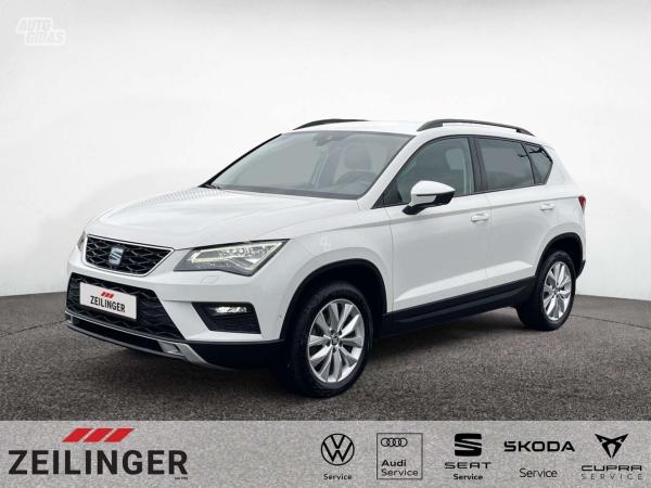 White SEAT Ateca 2019 in Kaunas, with an engine capacity of 1.50 L and mileage of 78 thousand km for 22399 €, photo 1 on AUTOMOTO.COM.LV