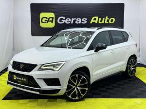 White SEAT Ateca 2019 in Vilnius, with an engine capacity of 1.98 L and mileage of 183 thousand km for 18950 €, photo  on AUTOMOTO.COM.LV