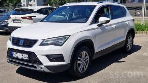 White SEAT Ateca 2019 in Riga, with an engine capacity of 1.50 L and mileage of 0 thousand km for 14300 €, photo 4 on AUTOMOTO.COM.LV
