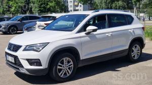 White SEAT Ateca 2019 in Riga, with an engine capacity of 1.50 L and mileage of 0 thousand km for 14300 €, photo 8 on AUTOMOTO.COM.LV